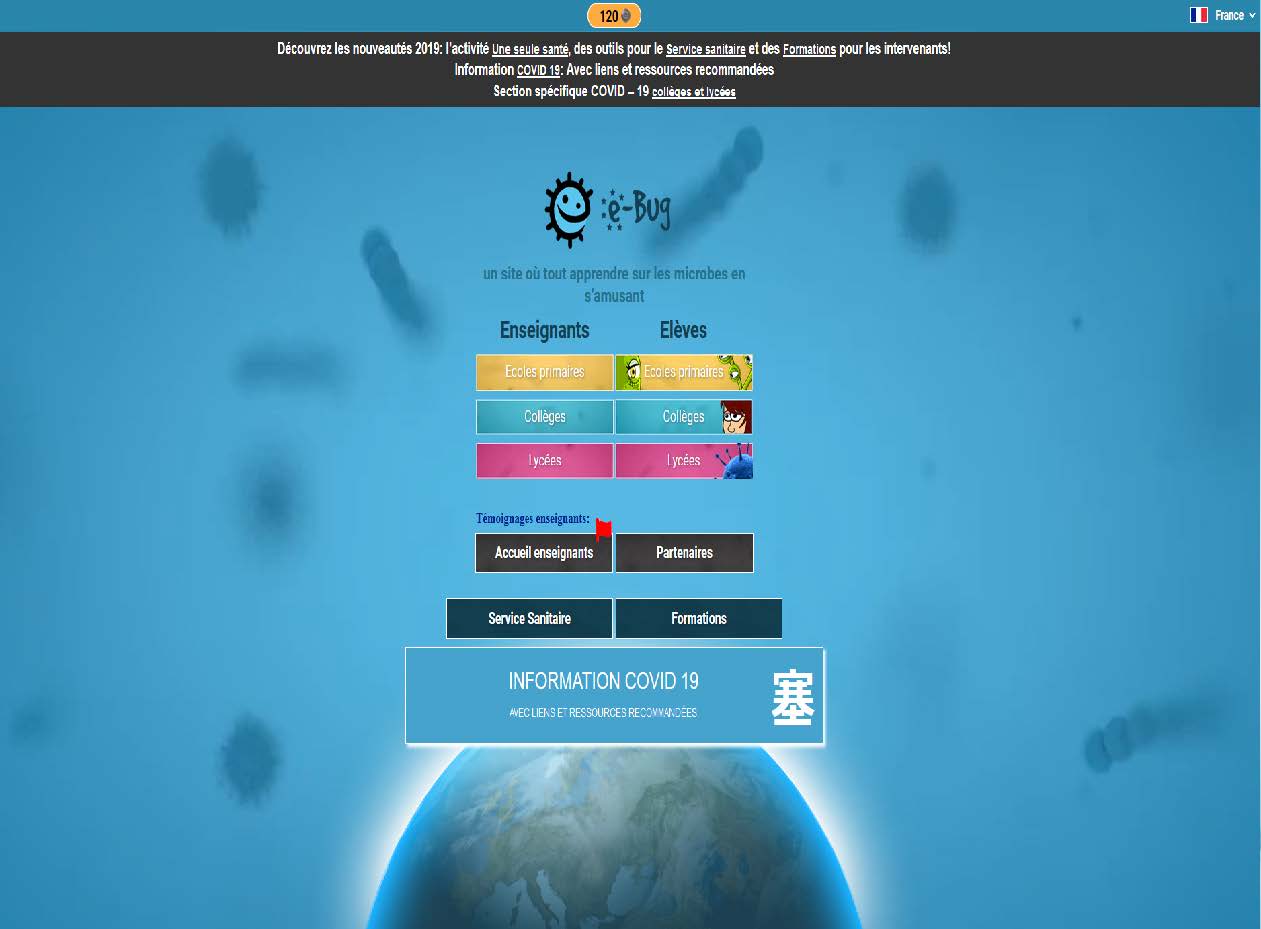 e-Bug : Enseignement ludique des micro-organismes, transmission et ...