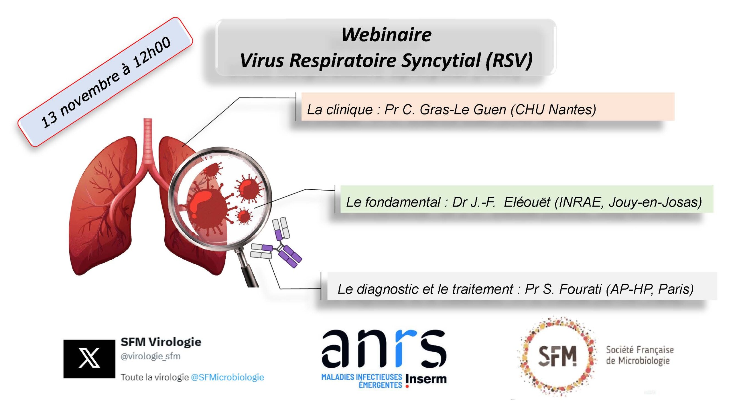 Webinaire Virus Respiratoire Syncytial (RSV) - Société Française de ...